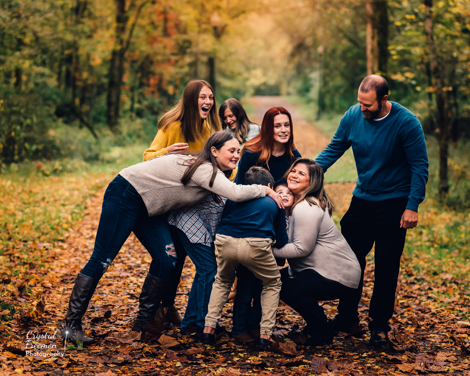 Beautiful Blended Family Portrait Session | Spring Hill TN
