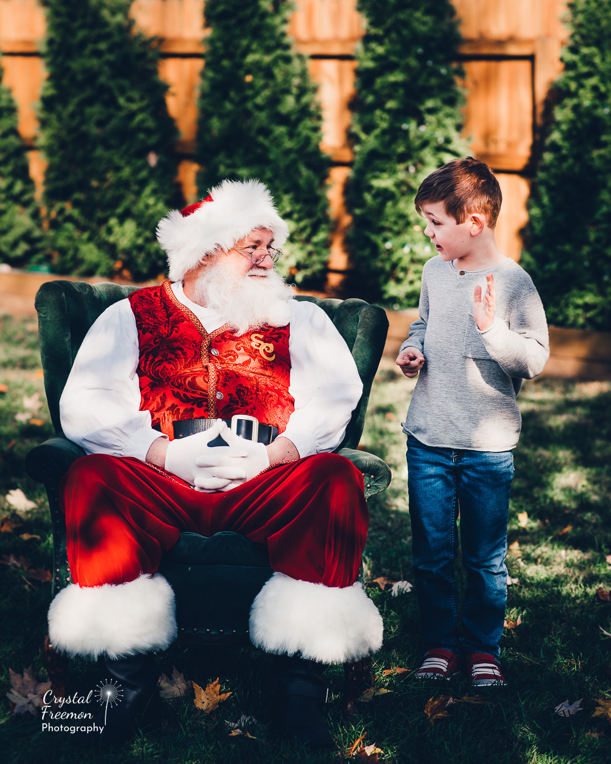 Santa Photos Mini Session | Nashville Family Photographer