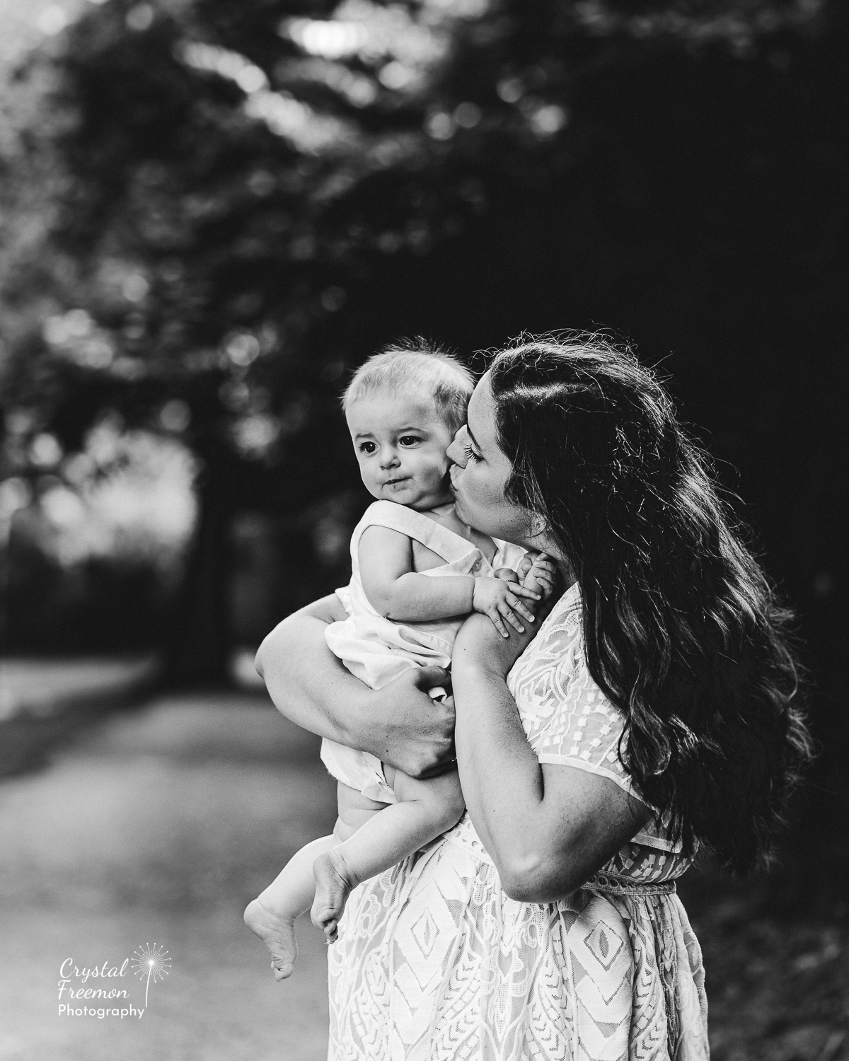Family of 3 Portrait Session at Sarah Benson Park