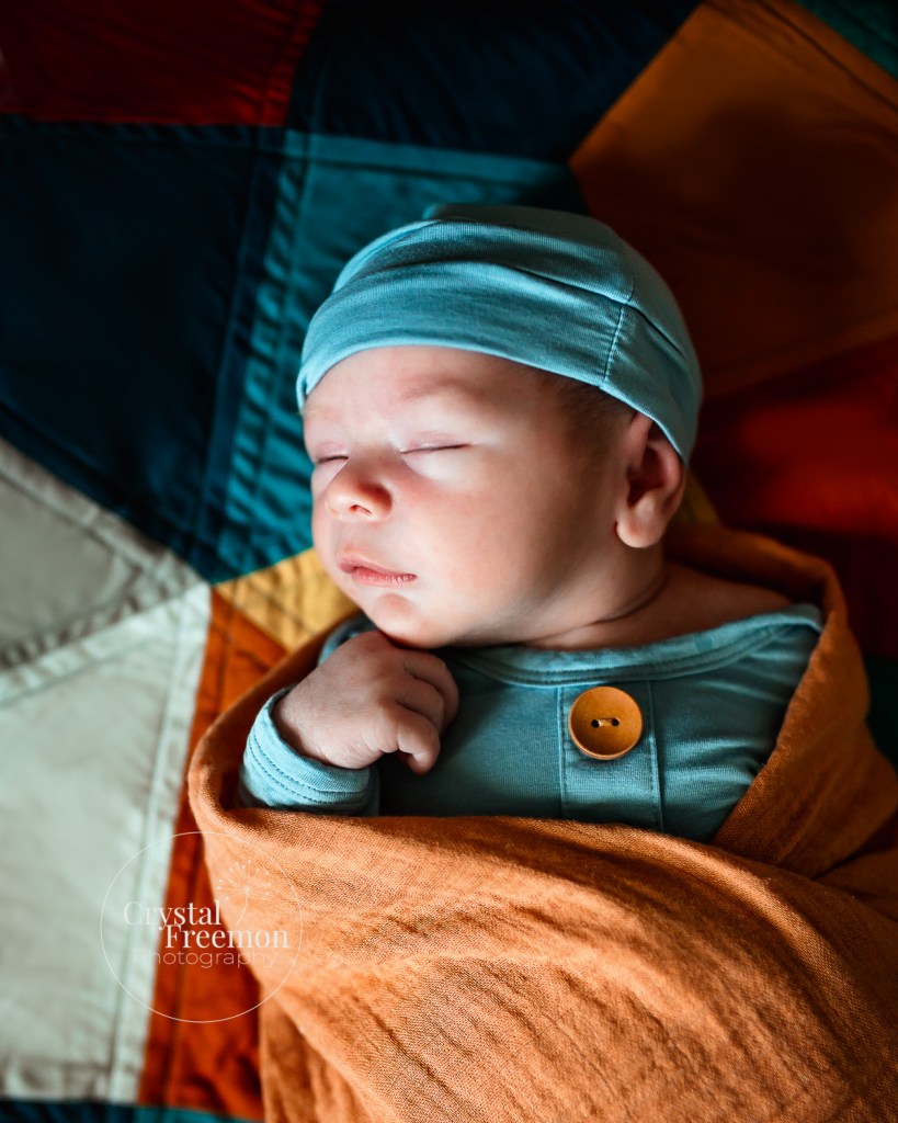 At-Home Newborn Photo Session in Columbia TN - Crystal Freemon Photography