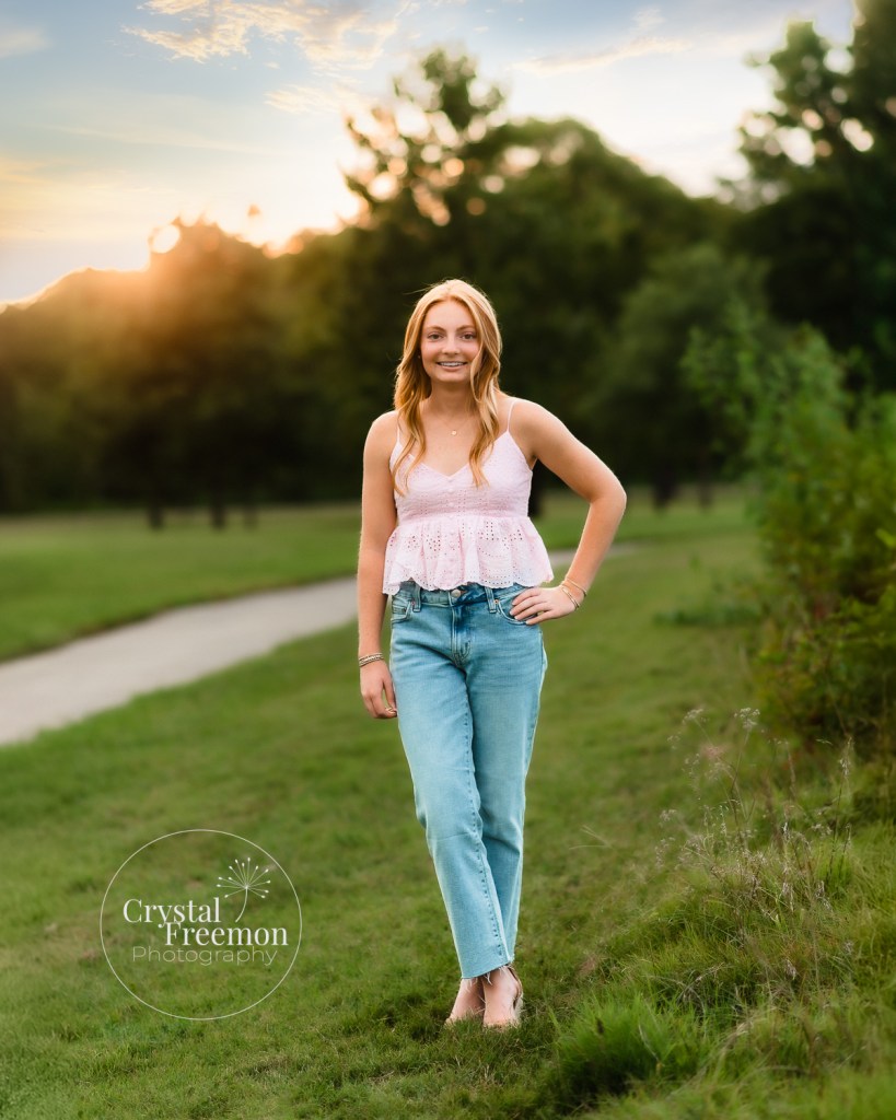 Chasing Light at a Senior Portrait Session in Franklin TN - Crystal ...