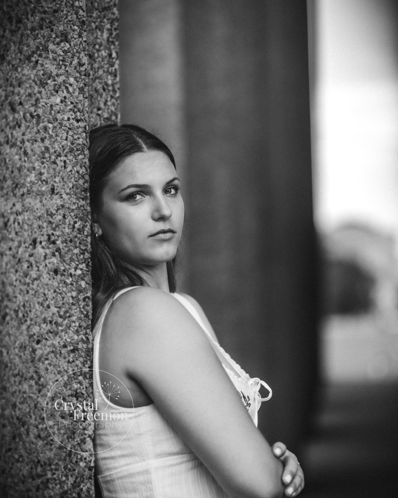 Nashville Golden Hour | Senior Session at the Parthenon